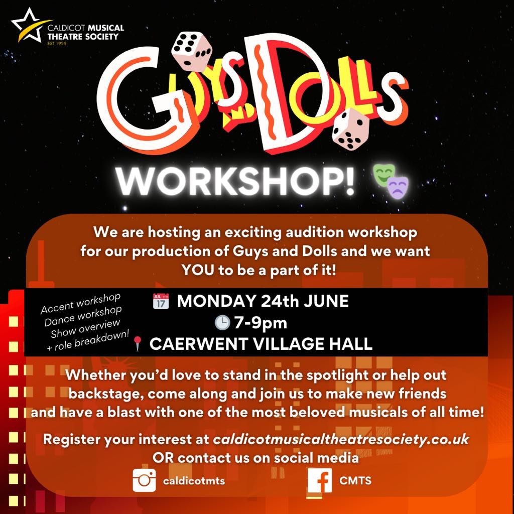 WHATS ON – CMTS Formed in 1925 – Caldicot Musical Theatre Society